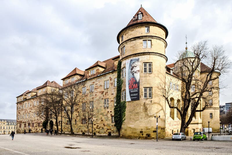 Old Castle Stuttgart editorial photo. Image of swabian - 49746656