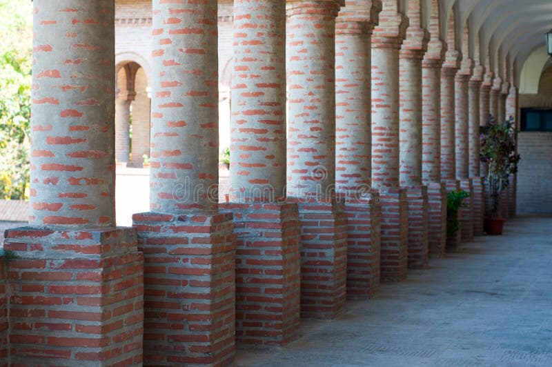 Old castle terrace stock image. Image of stones, order - 61286759