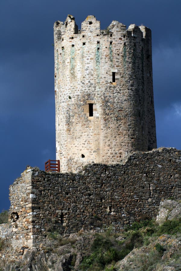 Castle Tower stock photo. Image of inside, castle, wall - 34469948