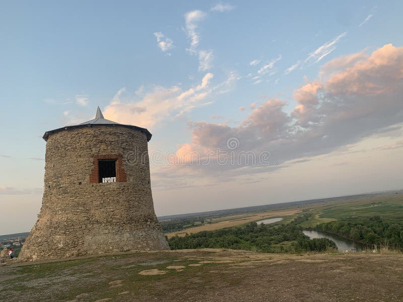 Old castle tower stock image. Image of town, culture - 231057211