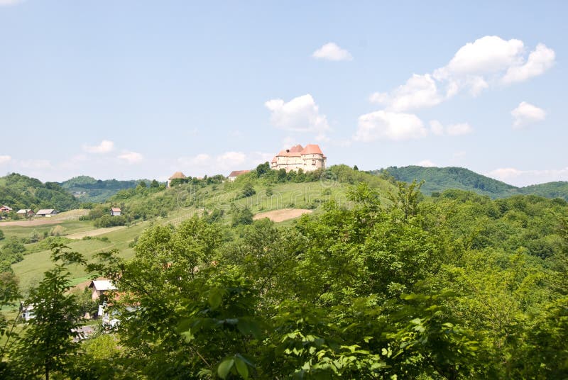 Old Medieval Castle. Veliki Tabor, Croatia Stock Photo - Image of ...
