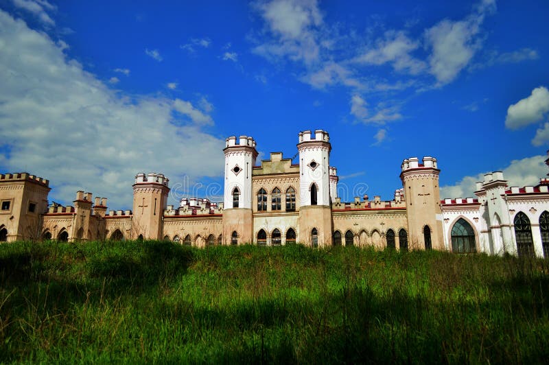 Old castle. stock photo. Image of tourism, cloud, medieval - 83157486