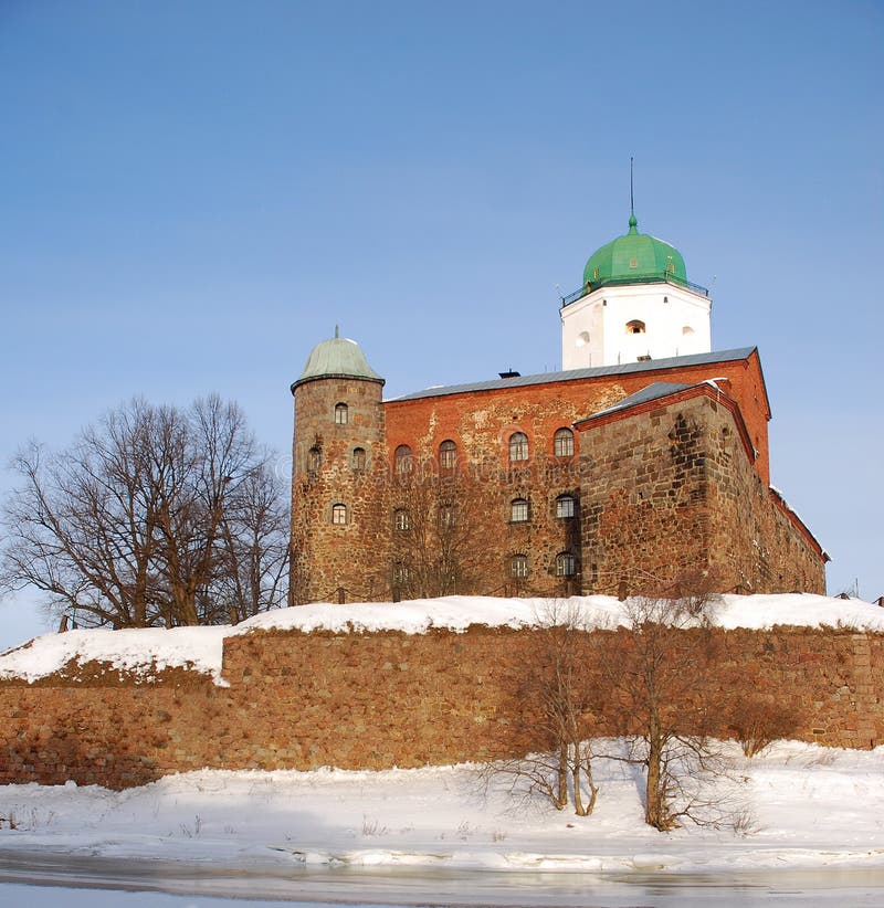 The old castle of Vyborg stock photo. Image of cityscape - 23921812
