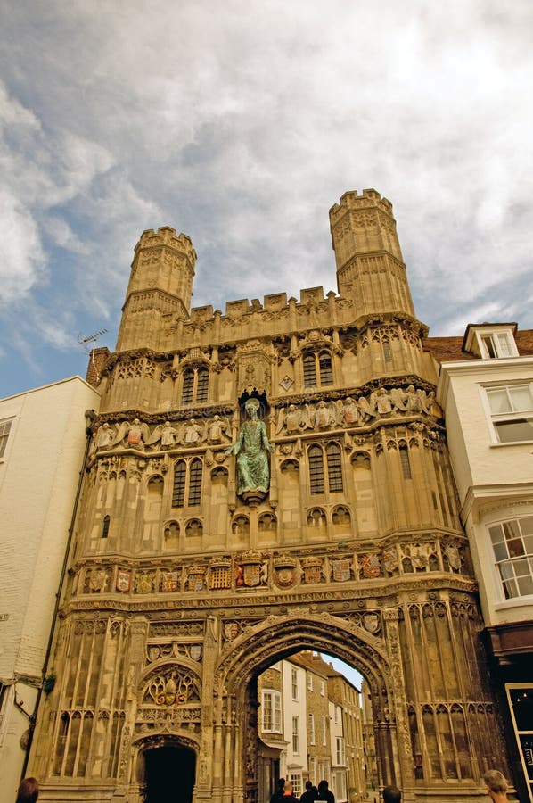 The old cathedral gate stock image. Image of history - 21549665