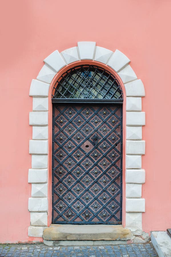 Old cathedral metal door stock photo. Image of abstract - 57234696