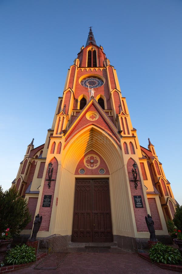 Old gothic church stock image. Image of architecture - 216035609