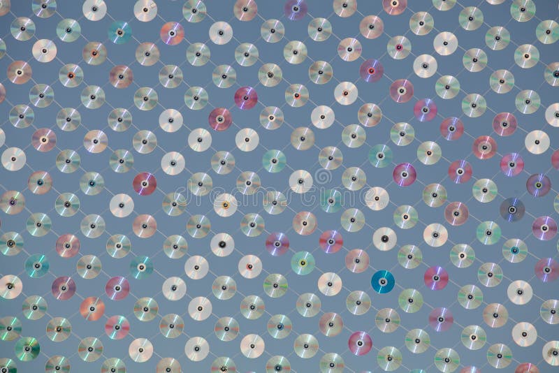 Old CDs and DVDs stock image. Image of reflection, disks - 35550089