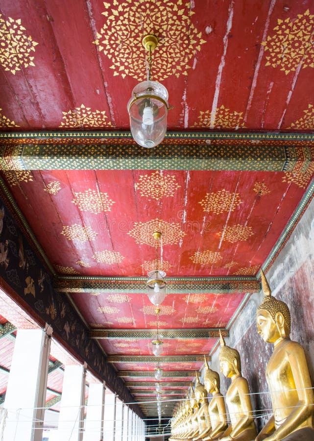 Ceiling of Thai Local Pavilion Made from Dried Leaves of the Nipa Palm ...