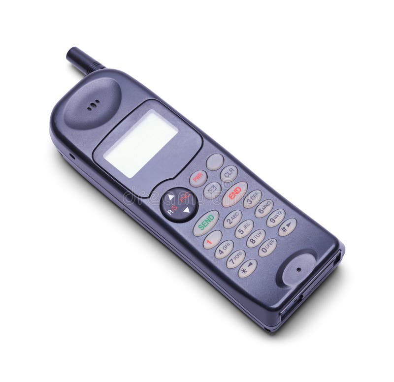 Vintage Cell Mobile Phone stock image. Image of phone - 28704519
