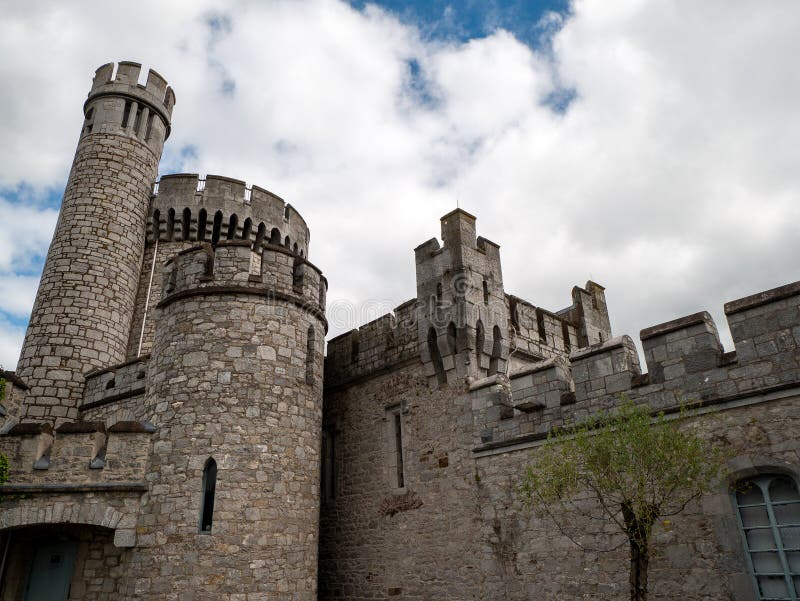 Old Celtic Castle Tower, Blackrock Castle in Ireland. Blackrock ...