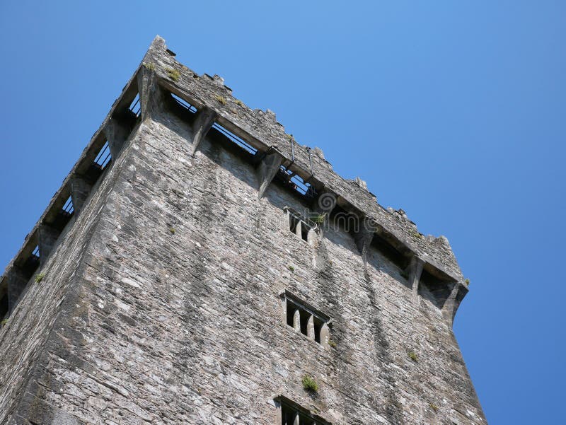 Old Celtic Castle Tower, Blarney Castle in Ireland, Old Ancient Celtic ...