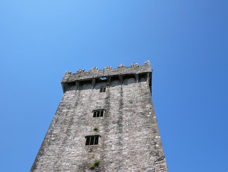 Old Celtic Castle Tower, Blarney Castle in Ireland, Old Ancient Celtic ...