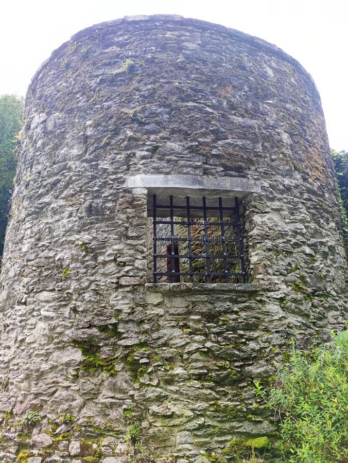 Old Celtic Prison Tower, Blarney Castle in Ireland, Ancient ...