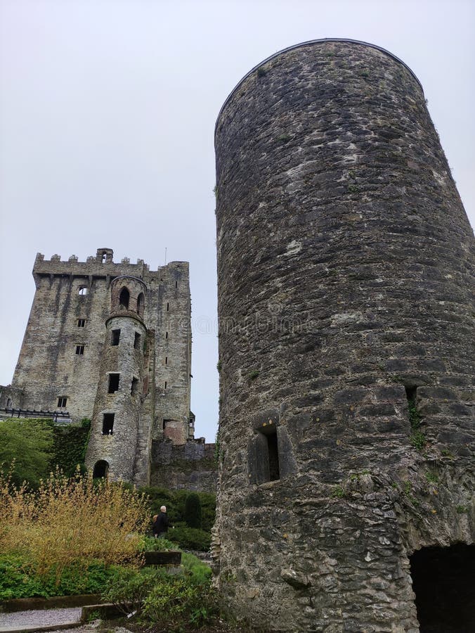 Old Celtic Tower, Blarney Castle in Ireland, Ancient Architecture ...