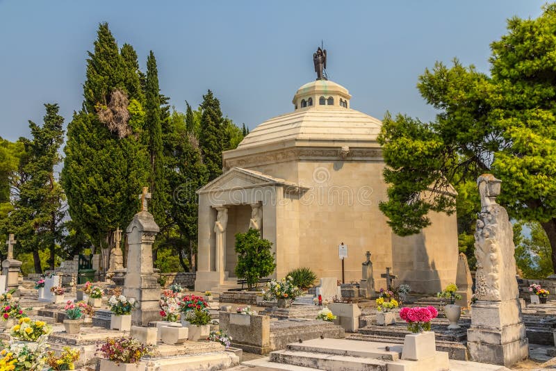 Old cemetery stock photo. Image of history, mausoleum - 26731120