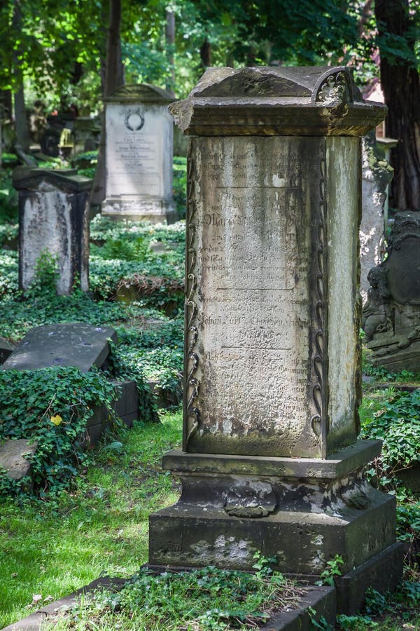 Old cemetery in Dresden editorial photo. Image of history - 146279206