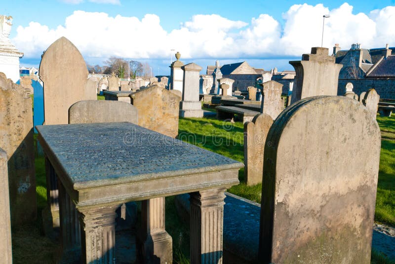 Old cemetery in Scotland stock photo. Image of cemetery - 30366438