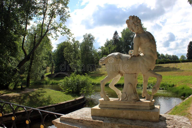 The old Centaur stock photo. Image of carving, fountain - 254404752