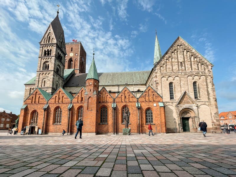 The Old Center of Ribe, Denmark. August 29, 2021 Editorial Stock Image ...