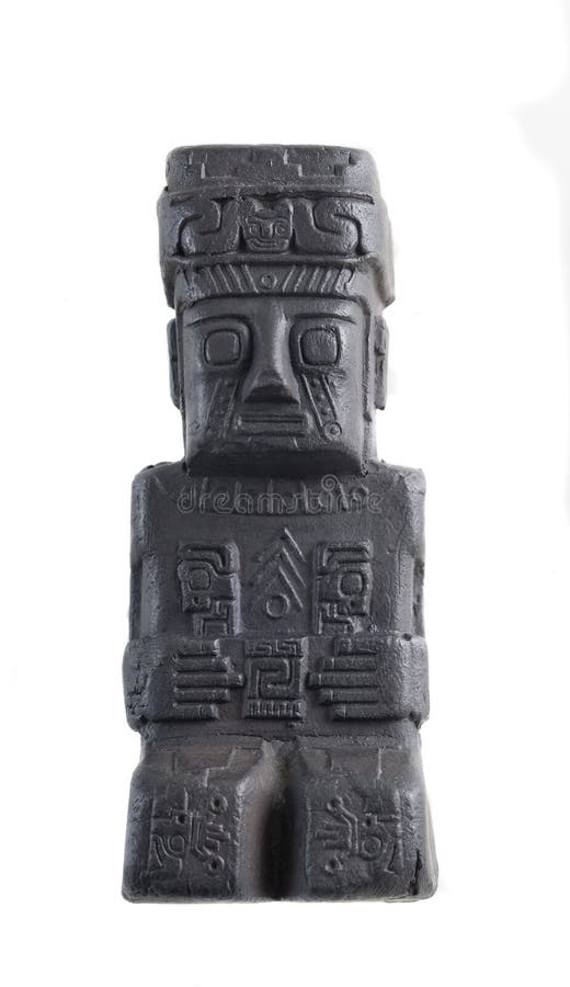 Stone Bas-relief Jum Kaash Centeotl Latin America Stock Image - Image ...