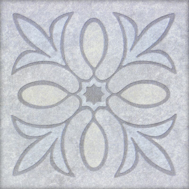 Old Ceramic Tiles Pattern in the Park Public Stock Illustration ...