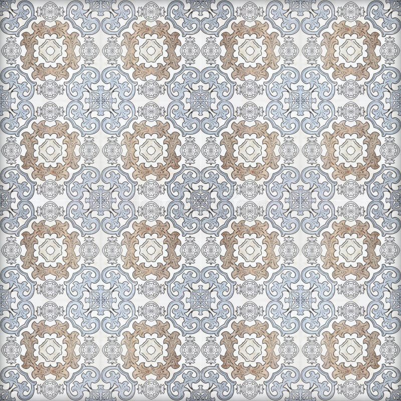 Old ceramic tiles patterns stock illustration. Illustration of azulejos ...