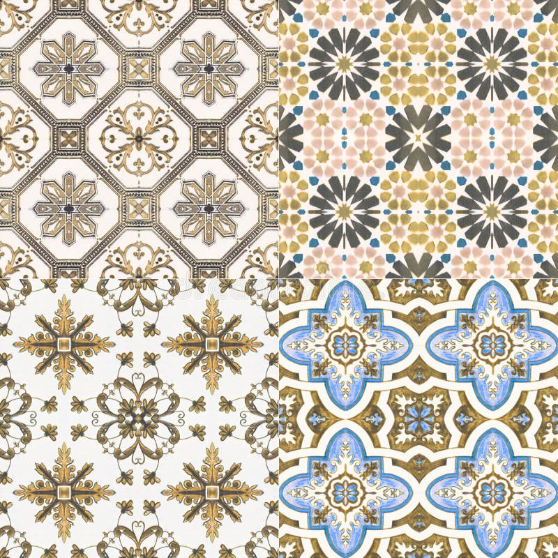 Old ceramic tiles stock photo. Image of floral, building - 64008774