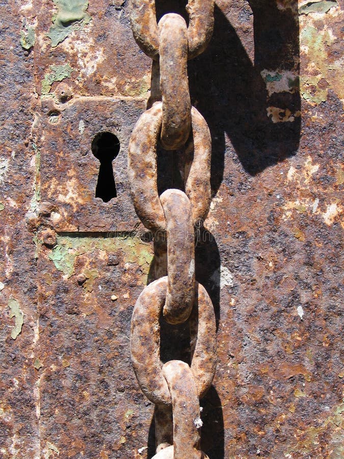 Old Chain stock image. Image of secure, keyhole, security - 1326933