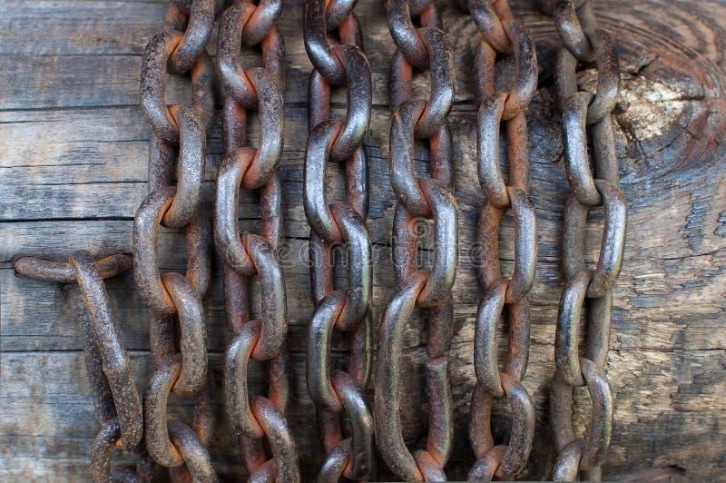 Old chain stock image. Image of chain, close, rural, rusty - 44261487