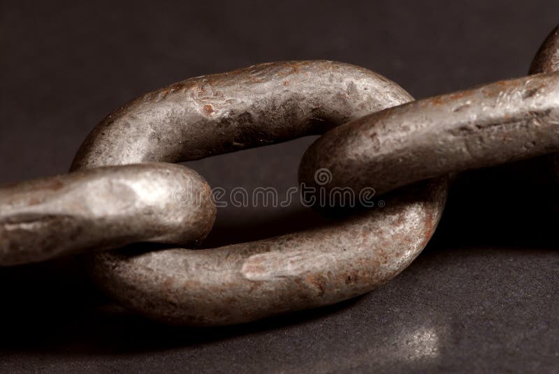 Old chain links stock photo. Image of link, manacle, black - 3514168