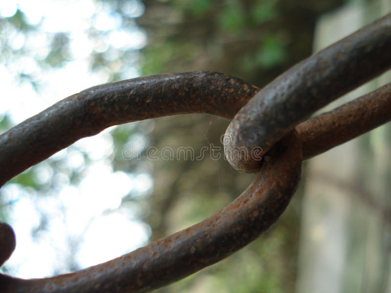 Old chain stock image. Image of rust, blur, ancient - 123059519