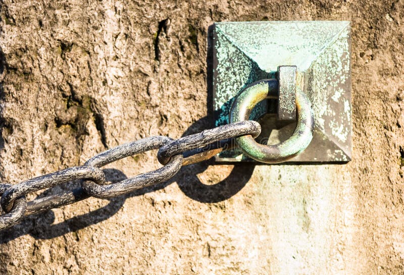 Chains stock image. Image of iron, lock, close, obsolete - 30130707
