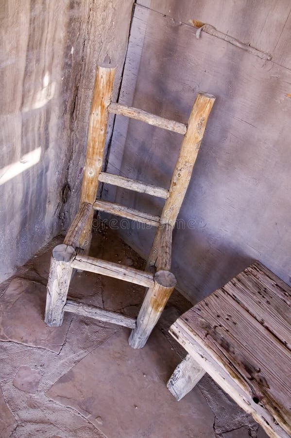 Old chair stock image. Image of porch, decor, table, rustic - 660841