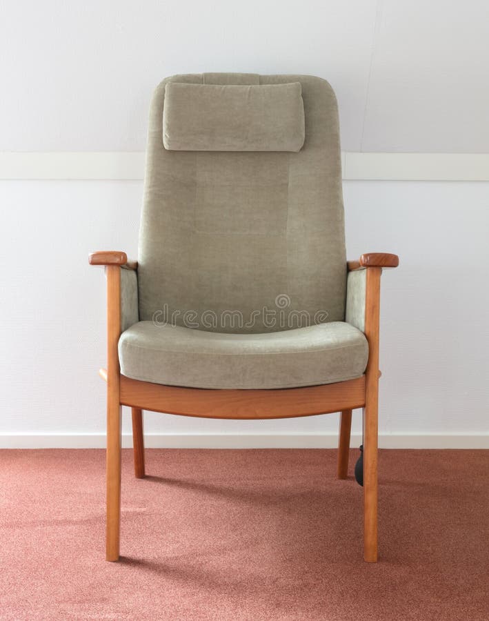 Old Chair Special for Seniors Stock Photo - Image of interior, setting ...