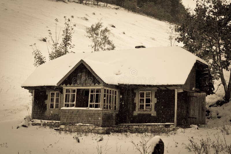 Old chalet stock photo. Image of home, nature, country - 22964216