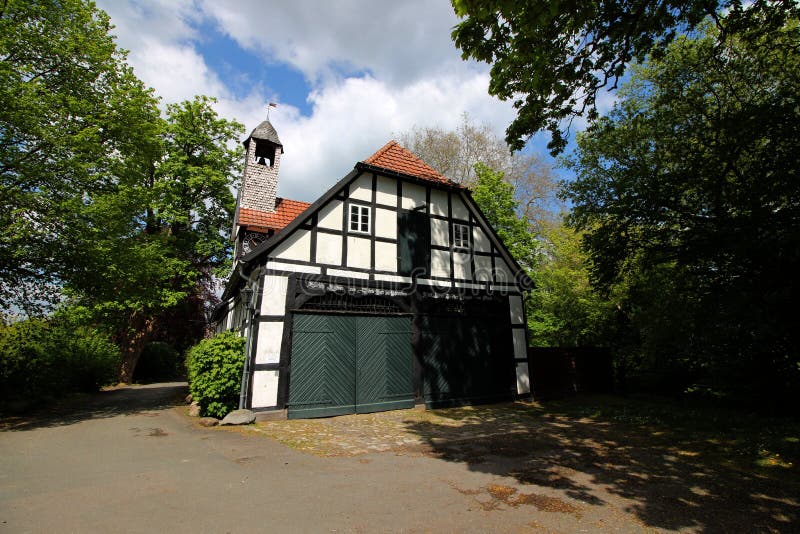 A old chapel in Germany stock photo. Image of water - 181923084