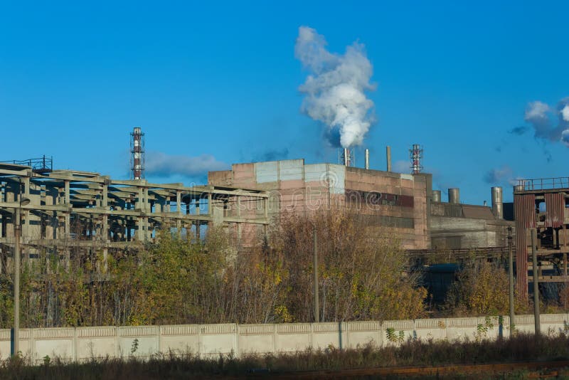 Old chemical plant stock image. Image of industry, horizontal - 28617655