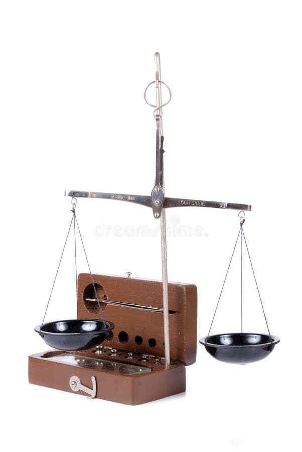 Scales out of balance stock photo. Image of balance, judgement - 33584804