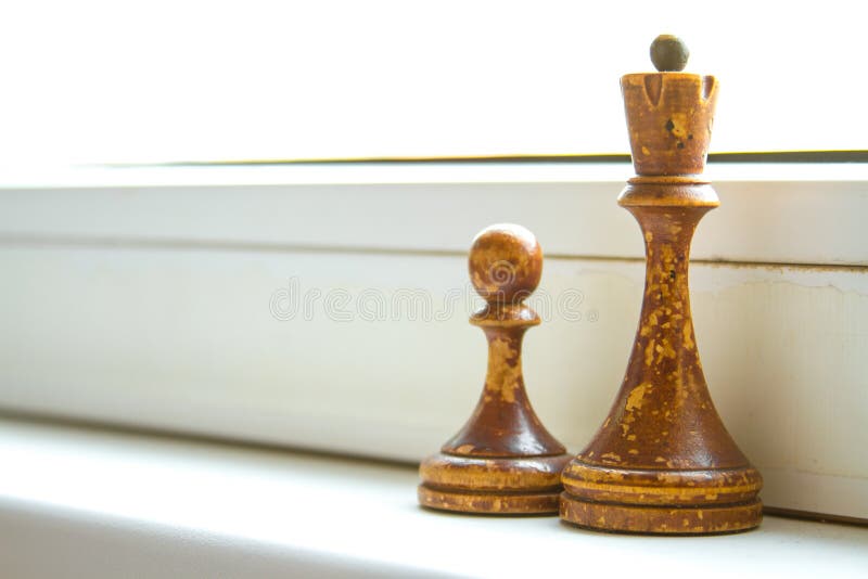 Old chess Board. stock image. Image of king, board, play - 95154779