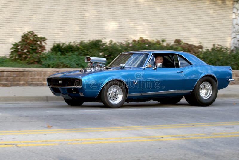 Old Chevrolet Camaro editorial photo. Image of driving - 18470861