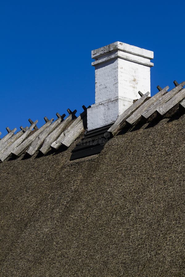 Old chimney stock photo. Image of chimney, thatched, white - 29554924
