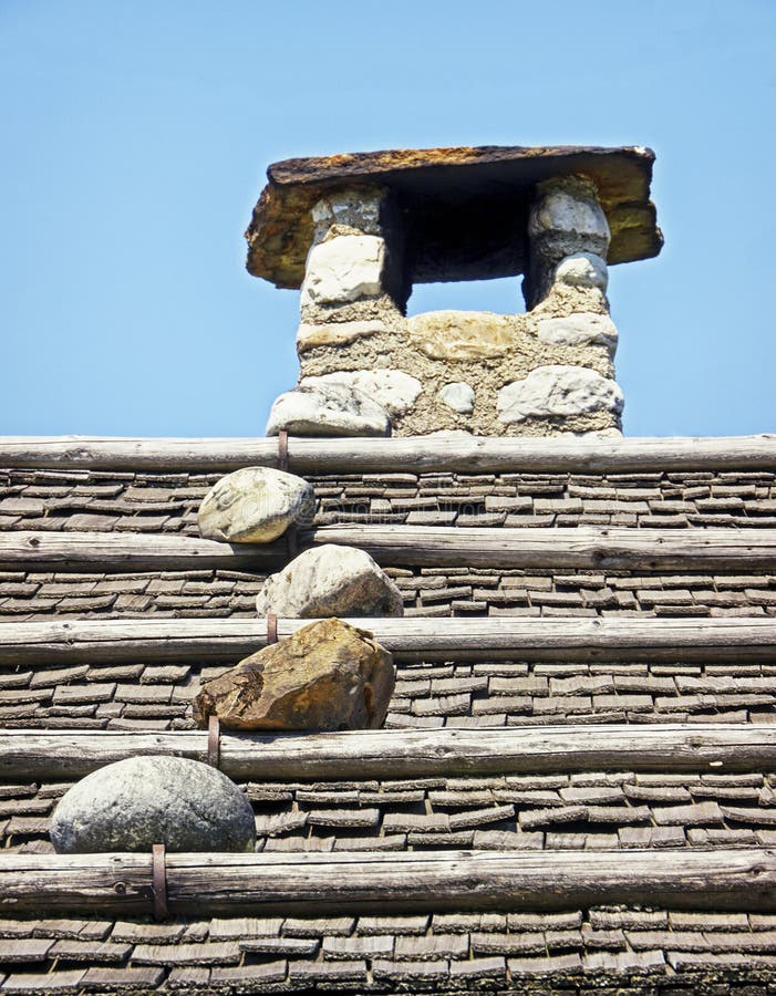 Old chimney stock photo. Image of gray, rock, rustic - 34962070