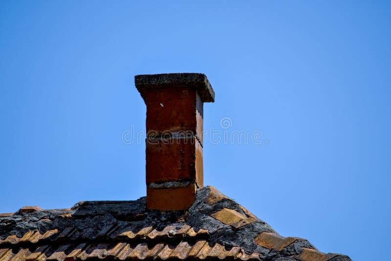 Old chimney stock photo. Image of life, europe, structure - 325818792