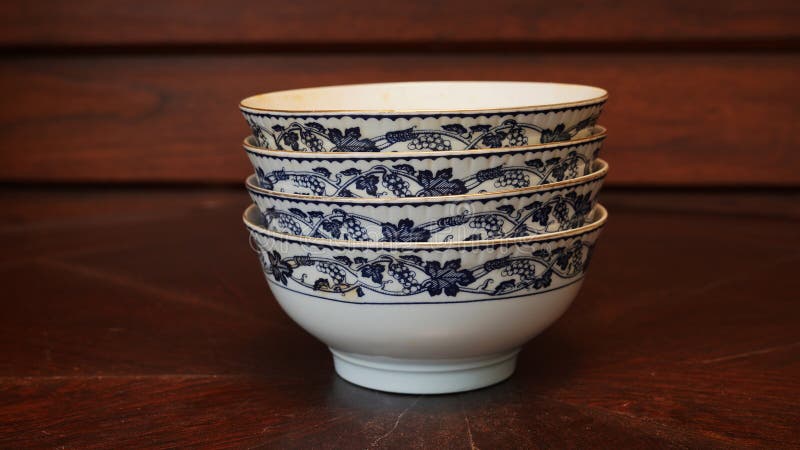 Old Chinese bowl stock image. Image of culture, ancient - 288328793