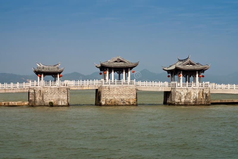 Old chinese bridge stock image. Image of lantern, ancient - 29008889