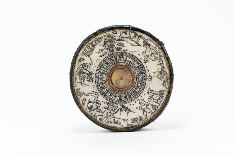 Old Chinese Compass stock photo. Image of china, asia - 16960522