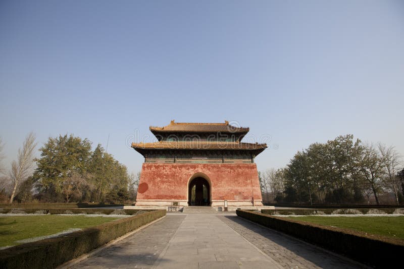 Old Chinese Fortress stock photo. Image of asia, beijing - 22500818