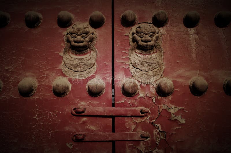 Chinese Gate Tower of Tang Dynasty Under Ultra Violet Night Sky, Srgb ...