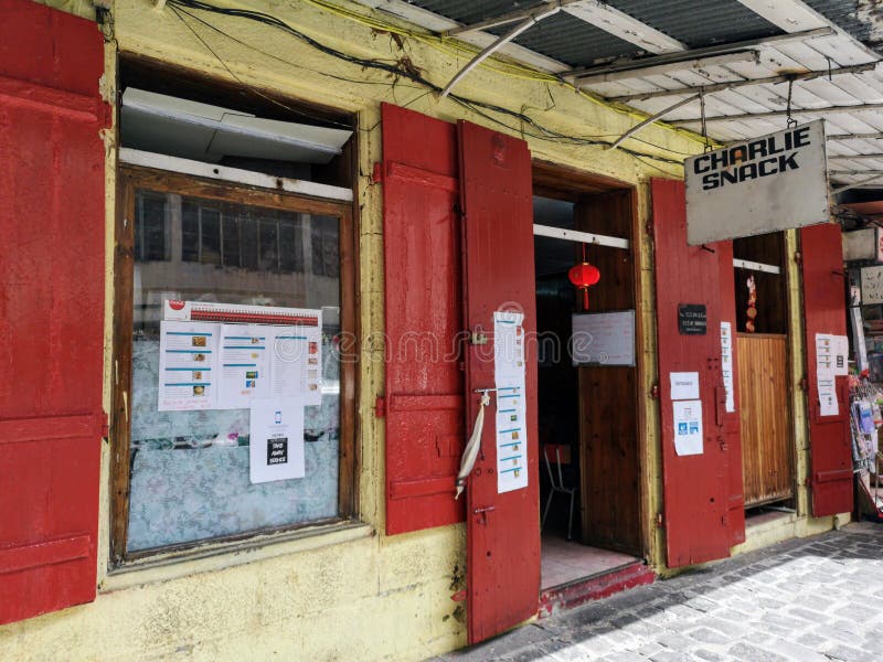 Old Chinese Restaurant Port Louis Mauritius Editorial Image - Image of ...