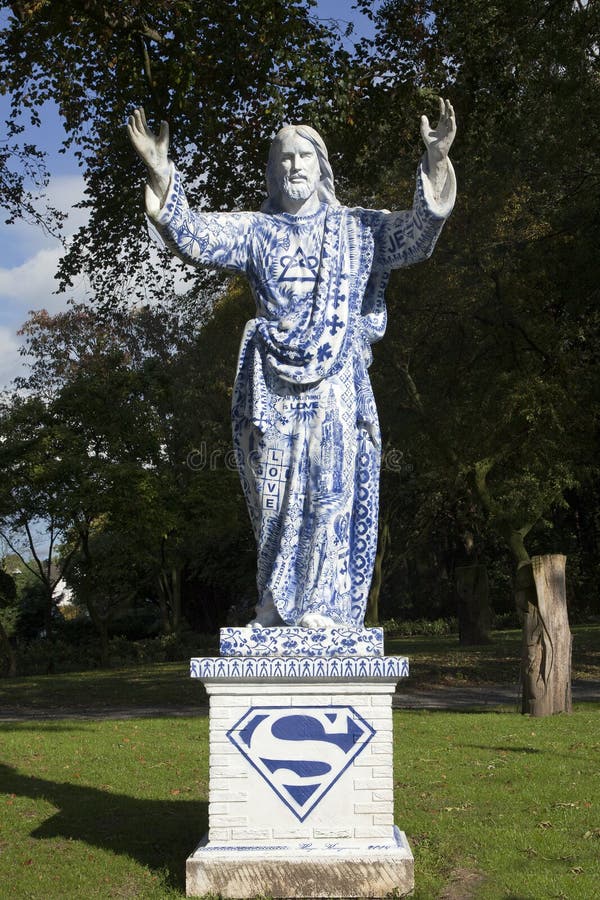 Old Christ Image in Modern Style Stock Photo - Image of modern ...